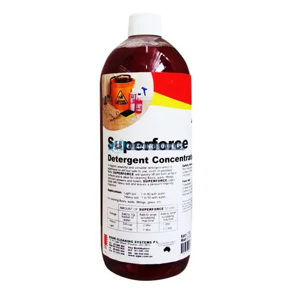 Agar Superforce Concentrated Heavy Duty Cleaner | 1L & 5L Options