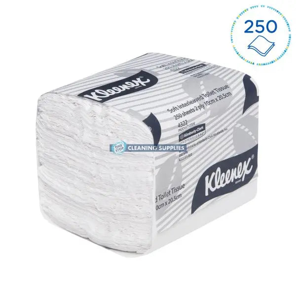 Kleenex Soft Interleaved Toilet Tissue 36 Packs 4322