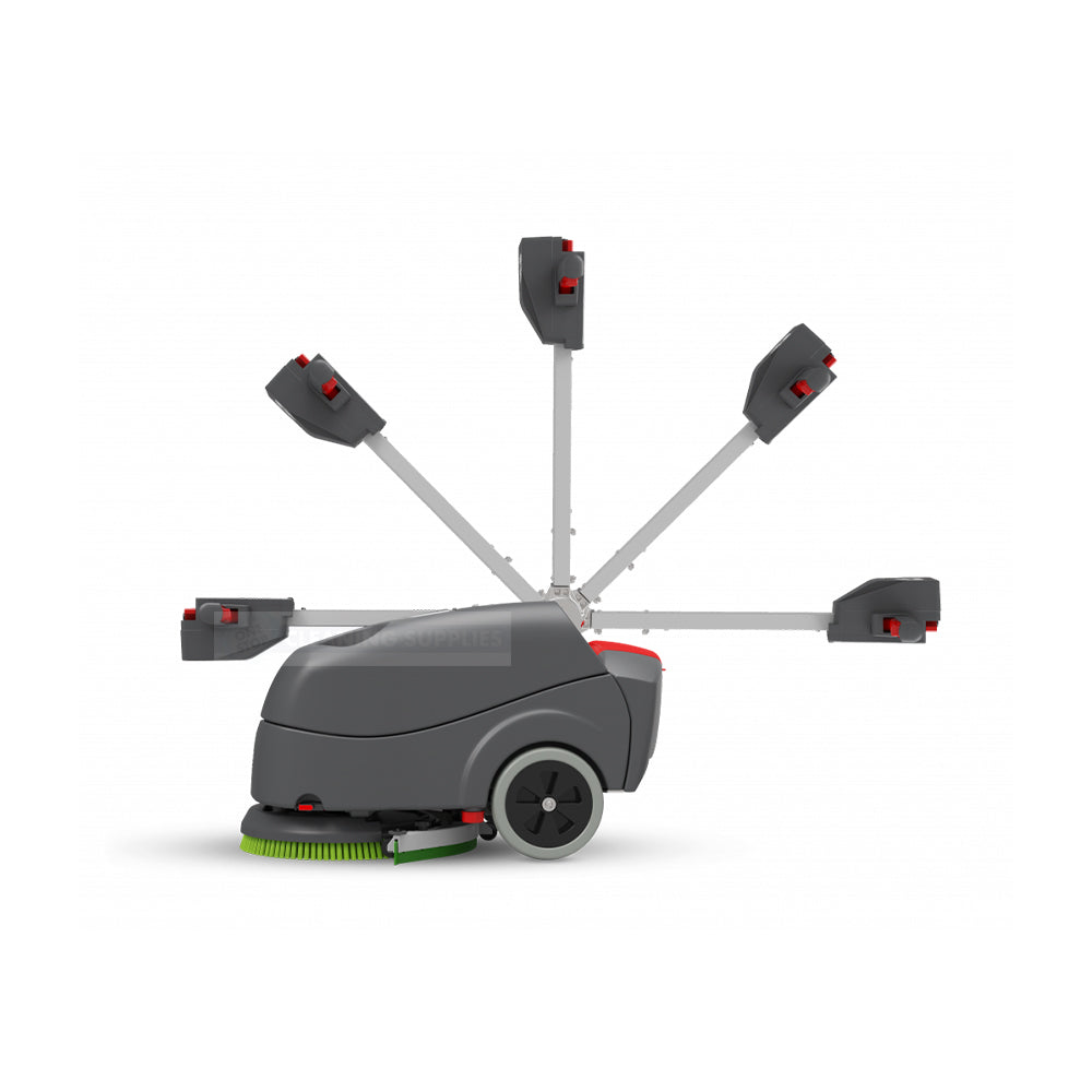 Numatic TTB1840NX Compact Battery Powered Floor Scrubber
