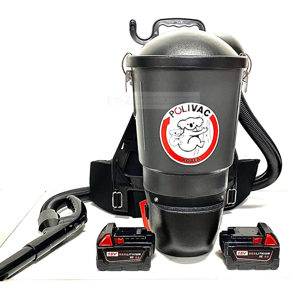 Polivac Koala Battery Powered Backpack Vacuum Cleaner